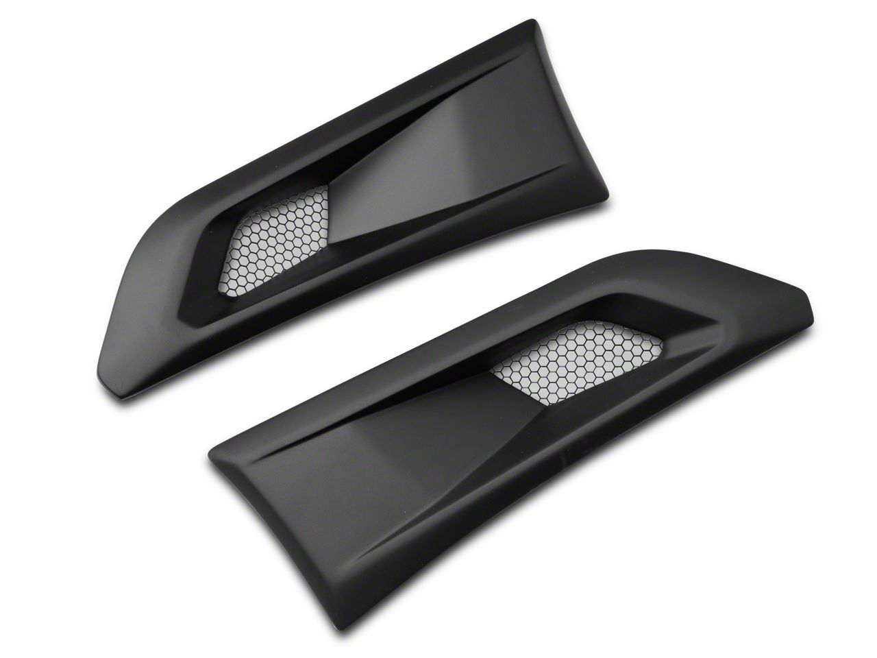 Air Design Silverado 1500 Fender Vents; Satin Black GM39A15 (19-25 ...