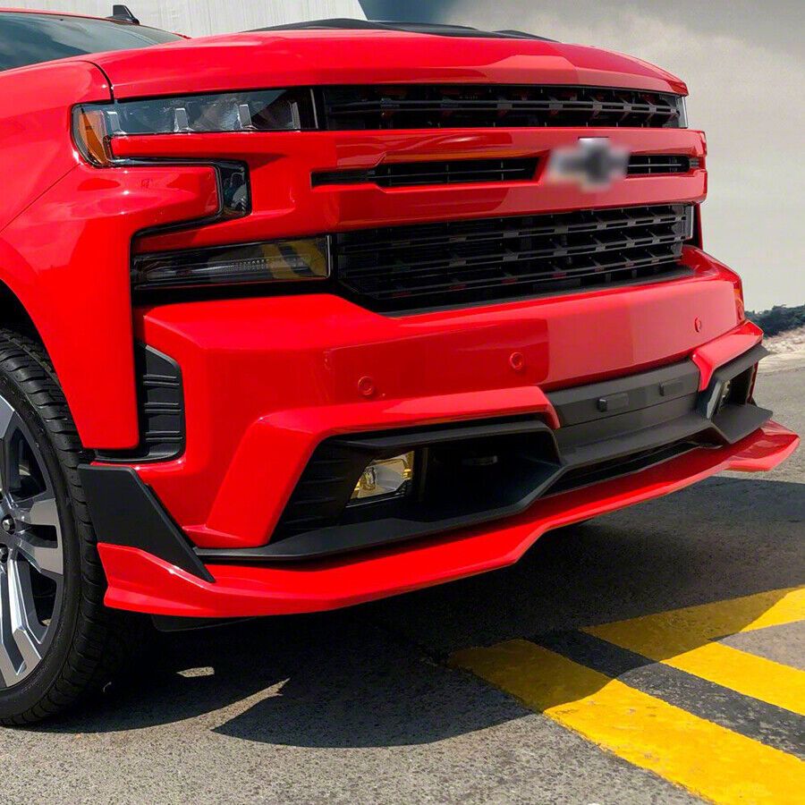 Air Design Silverado 1500 Street Series Front Chin Splitter; Satin ...