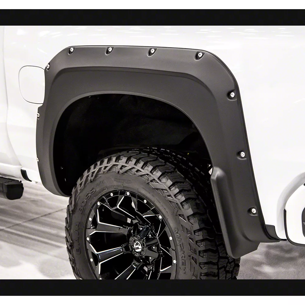 Air Design Silverado 1500 Super Bolt Fender Flares; Unpainted GM50A04PR ...