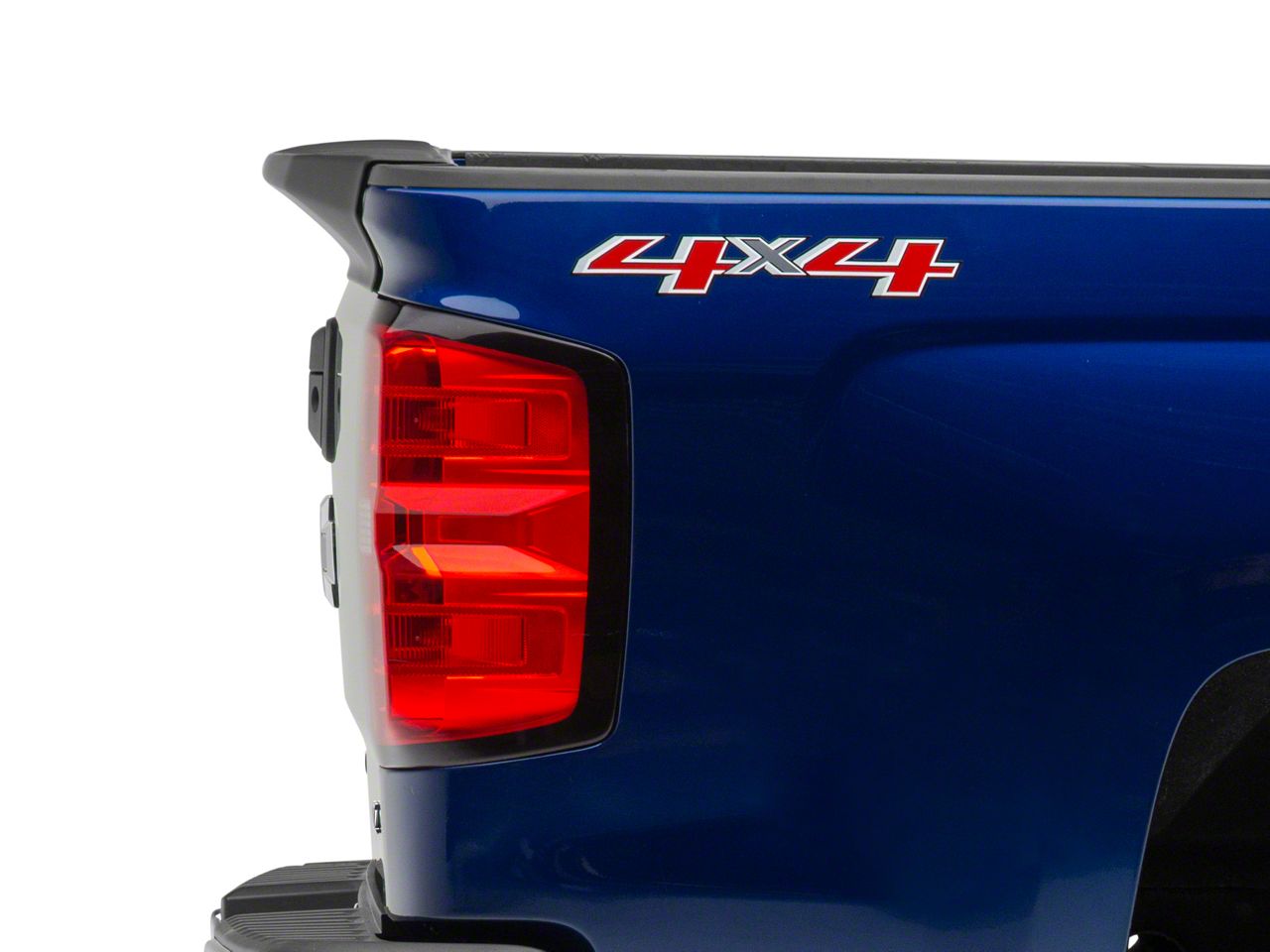 Air Design Silverado 1500 Tailgate Spoiler; Satin Black GM24A14 (14-18 ...