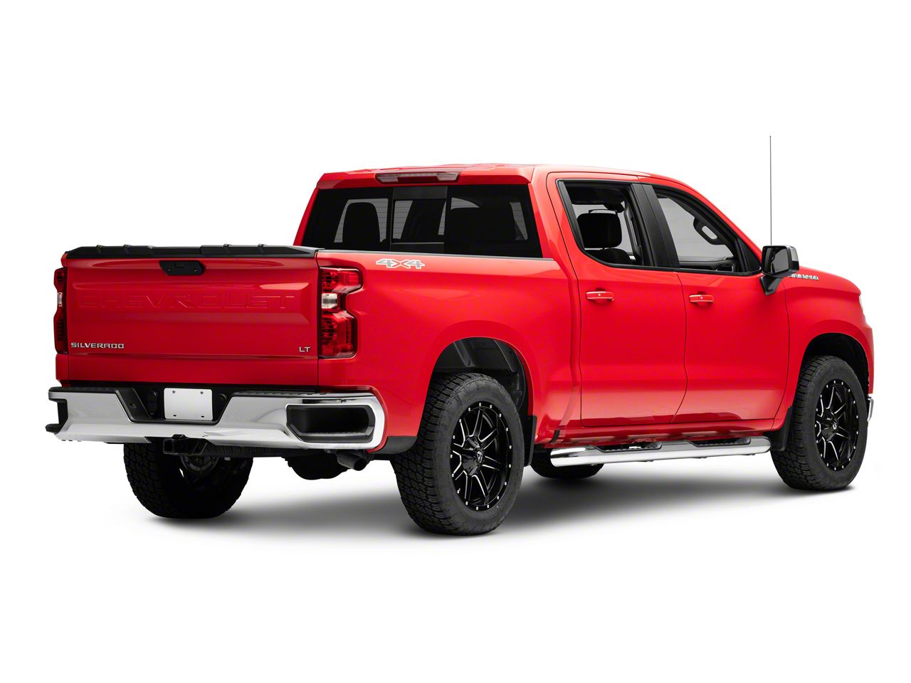 Air Design Silverado 1500 Tailgate Spoiler; Satin Black GM39A32 (19-25 ...
