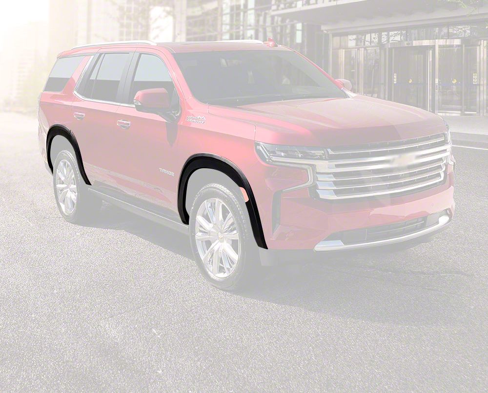 Air Design Tahoe OE Style Fender Flares; Textured Black GM44E06 (21-24 ...