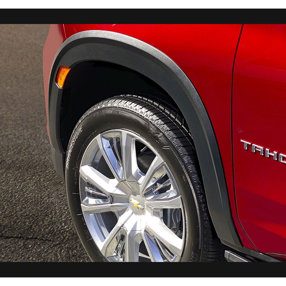 Air Design Tahoe OE Style Fender Flares; Textured Black GM44E06 (21-24 ...