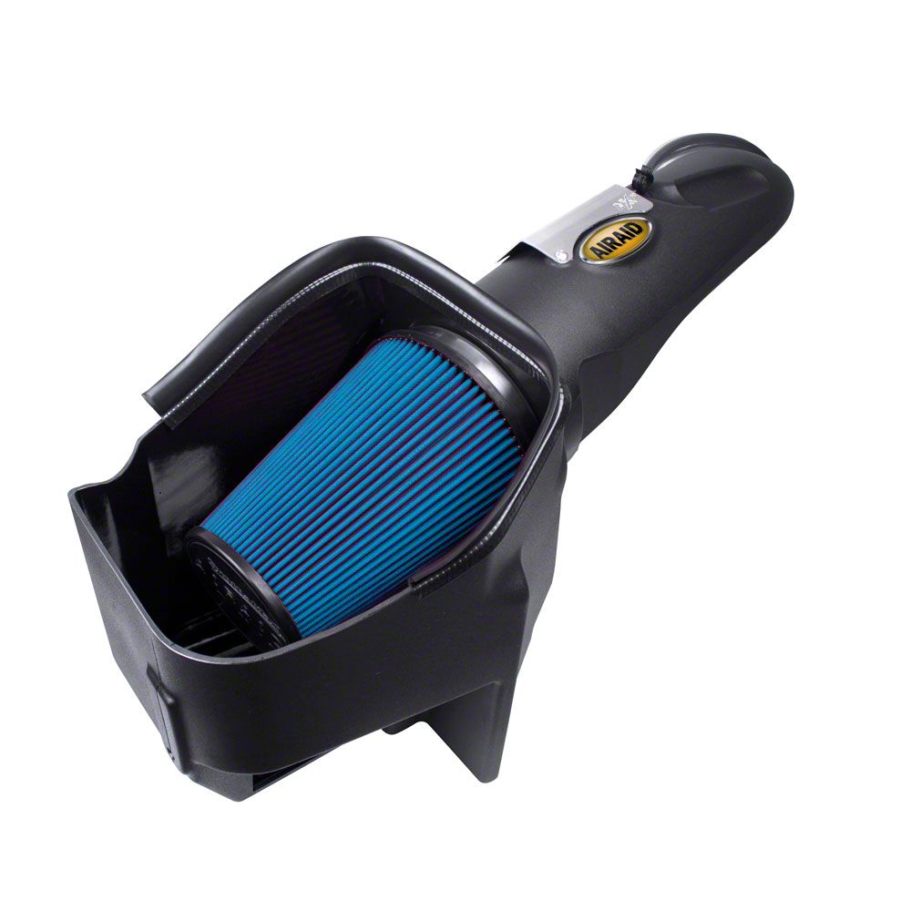 Airaid F-350 Super Duty MXP Series Cold Air Intake with Blue SynthaMax ...