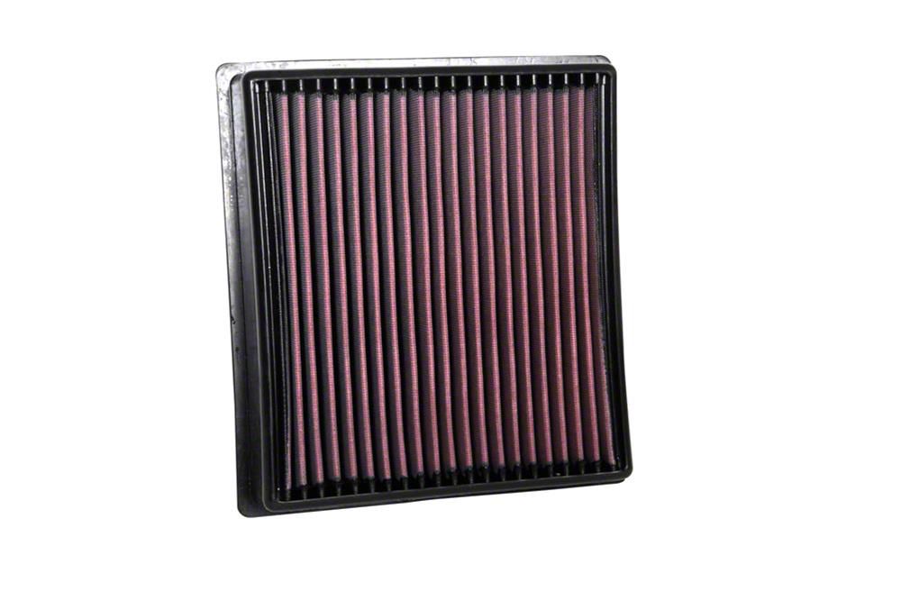 Airaid RAM 3500 Direct Fit Replacement Air Filter; Red SynthaFlow Oiled ...
