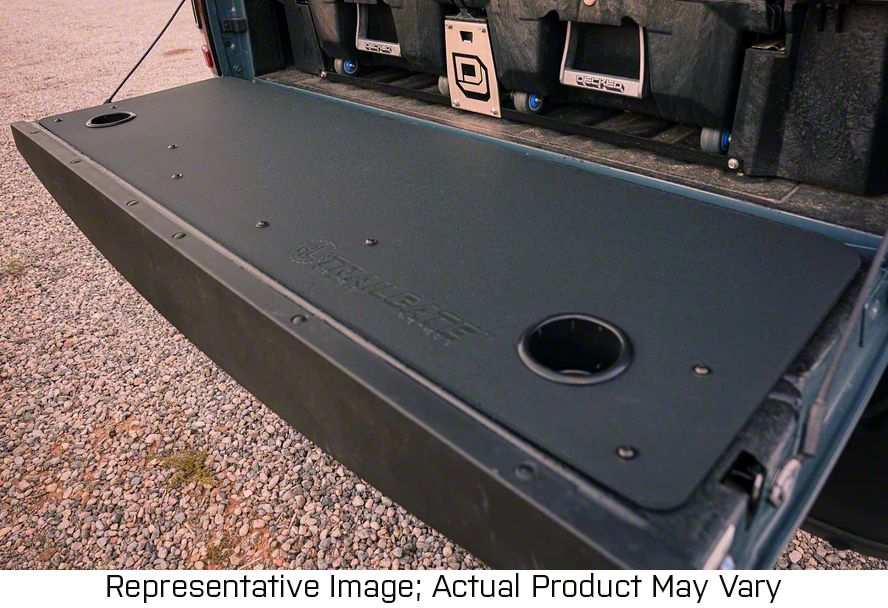 AL Offroad Products RAM 2500 Onyx Trailgate Panel with Cupholders ...