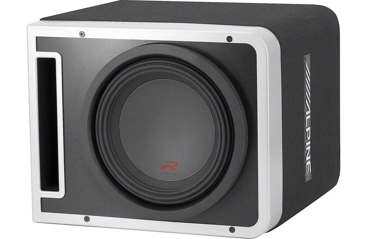 Alpine RAM 1500 Single 10-Inch Alpine Halo R-Series Preloaded Subwoofer ...