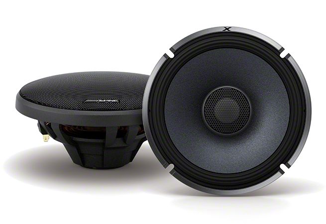 Alpine RAM 1500 X-Series Coaxial 2-Way Speakers; 110W; 6.50-Inch X-S65 ...