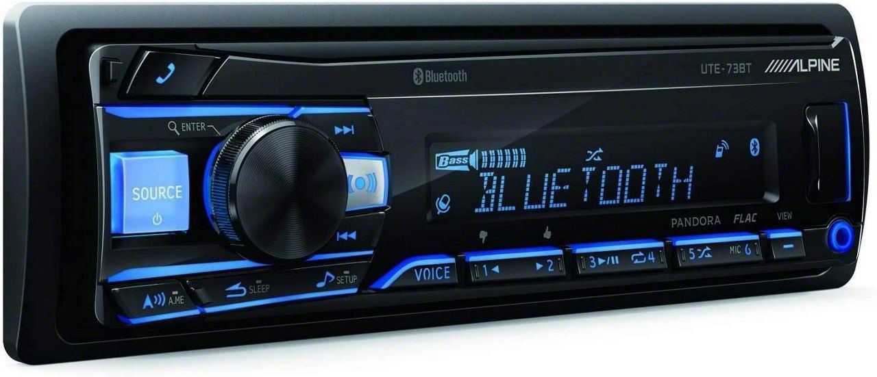 Alpine Silverado 3500 Advanced Bluetooth Multimedia Receiver UTE-73BT ...