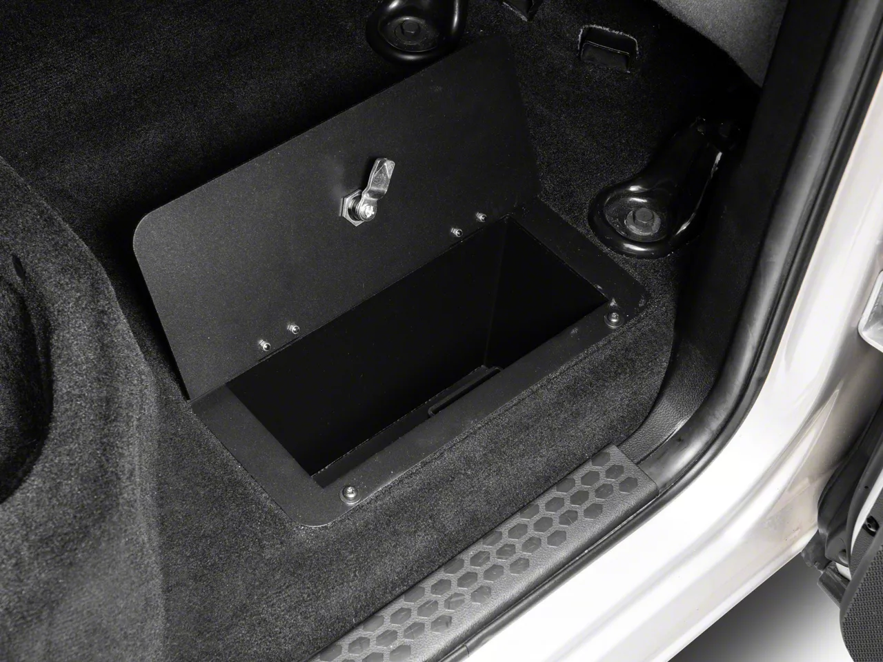 RedRock RAM 1500 Locking Floor Storage Box R110075 (09-18 RAM 1500 Crew ...
