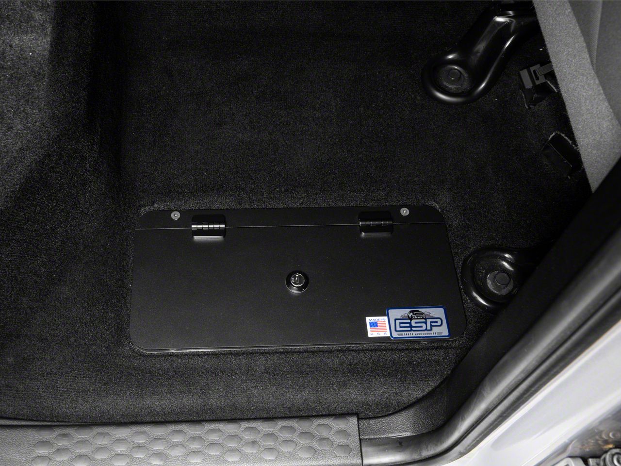 RedRock RAM 1500 Locking Floor Storage Box R110075 (09-18 RAM 1500 Crew ...