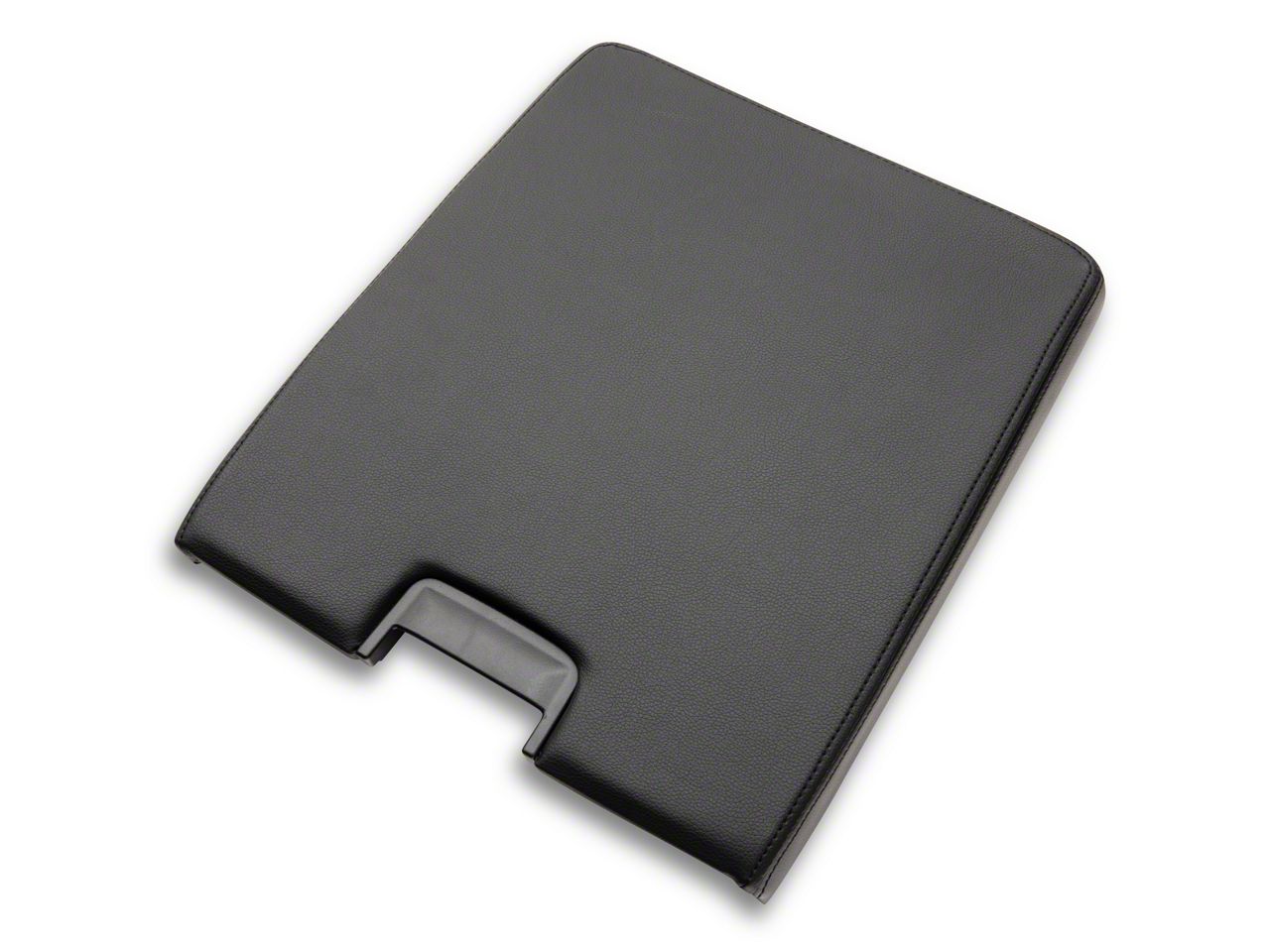 RedRock Silverado 1500 Leather Center Console Cover; Black S126720 (07 ...