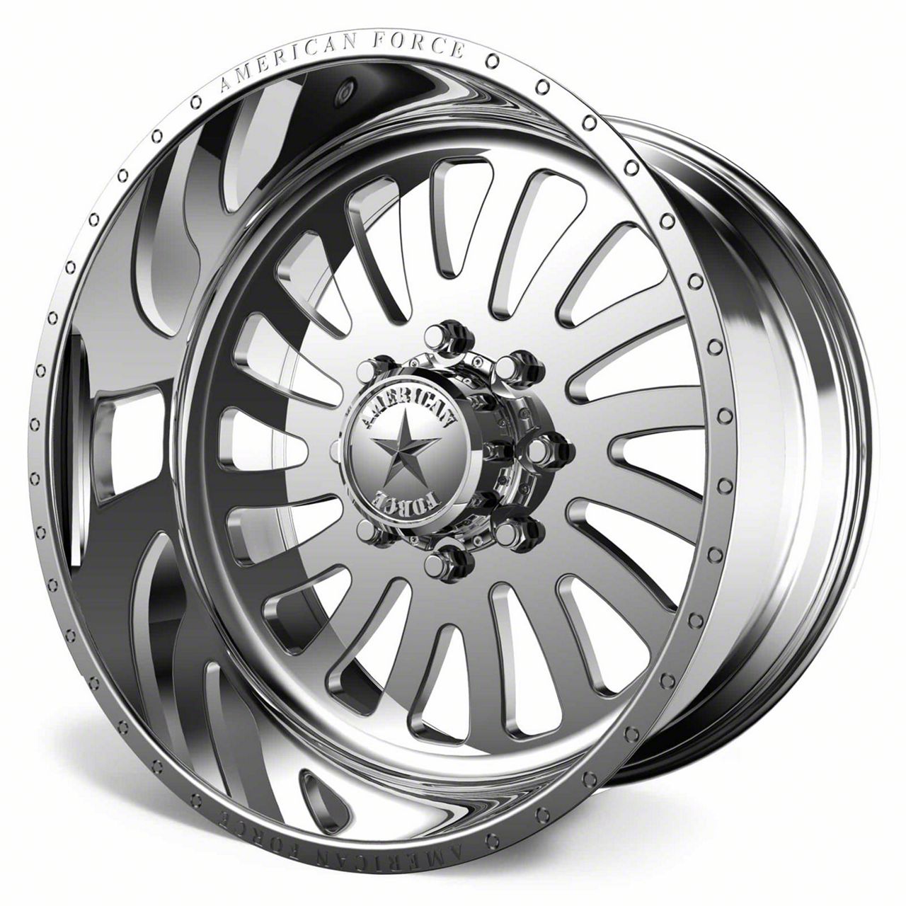 American Force Silverado 1500 74 Octane SS Polished 6-Lug Wheel; 20x12 ...