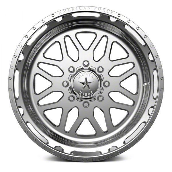 American Force Silverado 2500 B02 Trax SS Polished 8-Lug Wheel; 22x10 ...