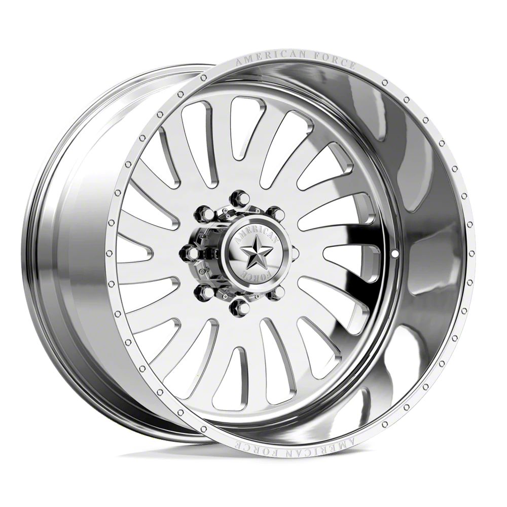 American Force RAM 2500 74 Octane SS Polished 8-Lug Wheel; 20x10; -25mm ...