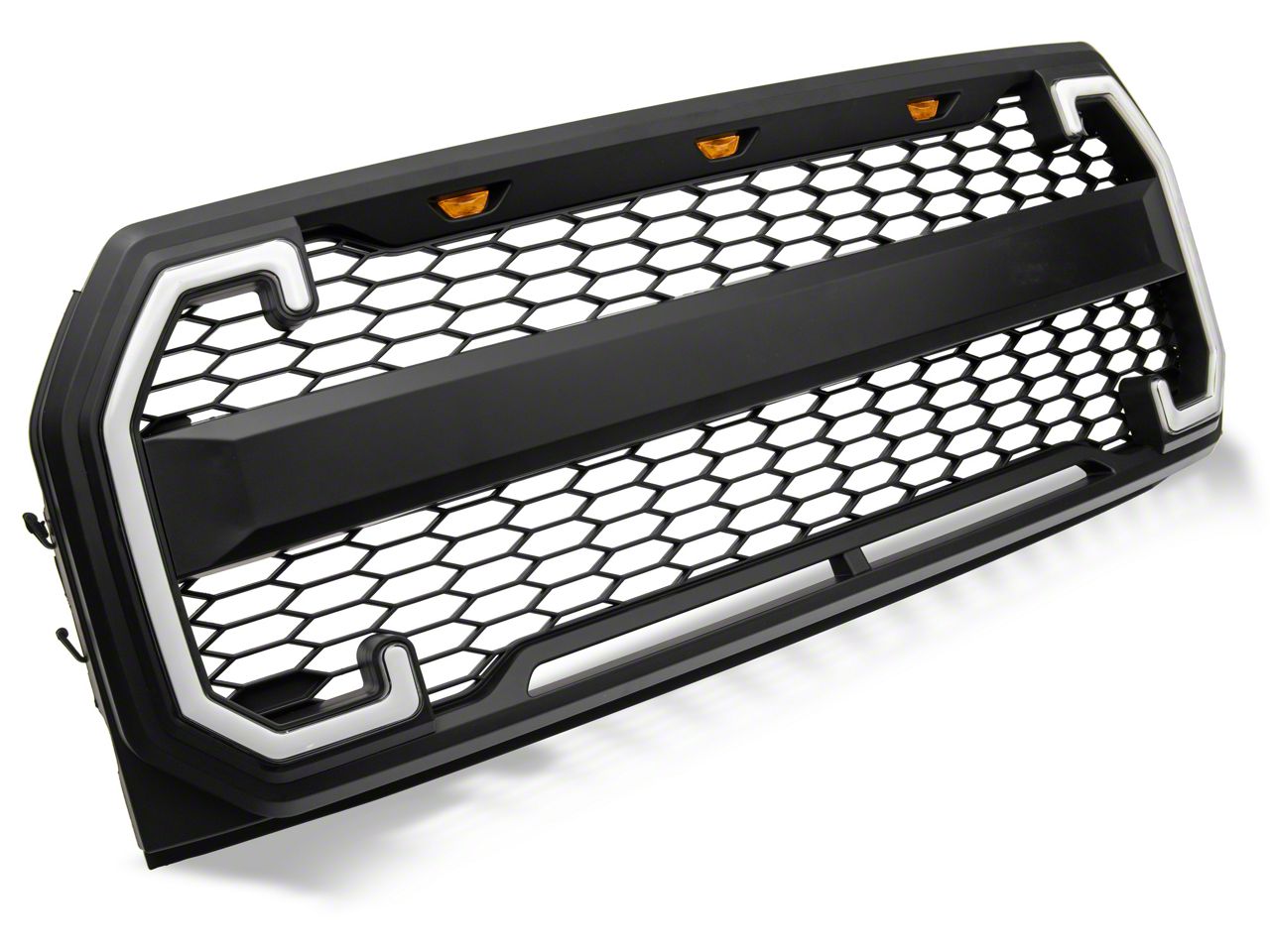 American Modified F-150 Raptor Style Mesh Upper Replacement Grille with ...
