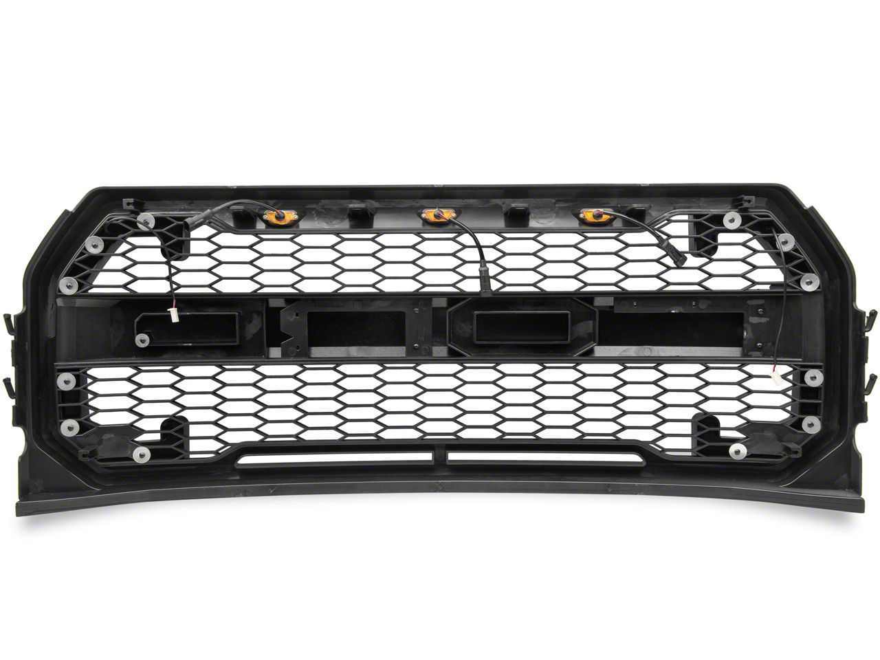 American Modified F-150 Raptor Style Mesh Upper Replacement Grille with ...