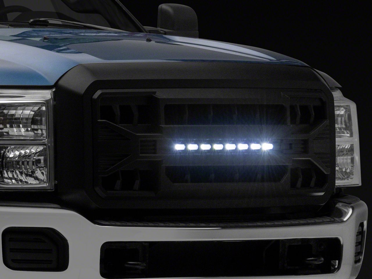 American Modified F-350 Super Duty Armor Upper Replacement Grille with ...