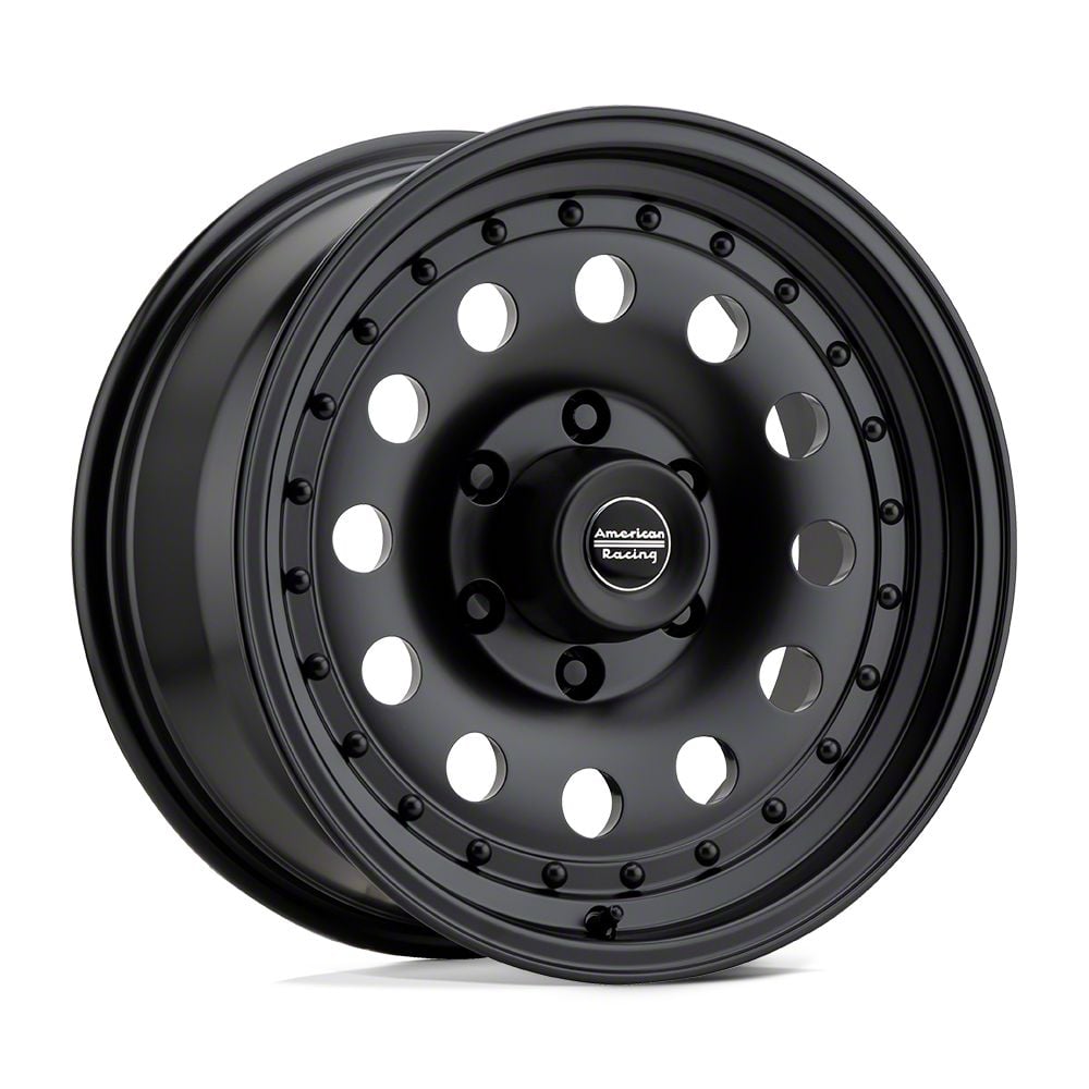American Racing RAM 2500 Outlaw II Satin Black 8-Lug Wheel; 17x8; 0mm ...
