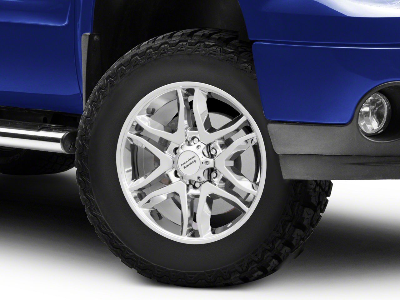 American Racing Sierra 1500 Mainline Chrome 6-Lug Wheel; 17x8; 25mm ...