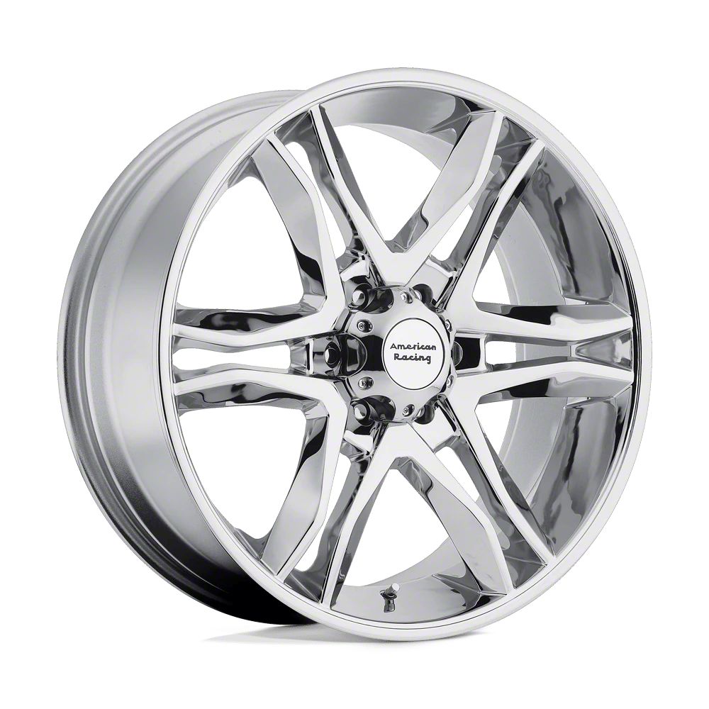 American Racing RAM 1500 Mainline Chrome 5-Lug Wheel; 20x8.5; 15mm ...