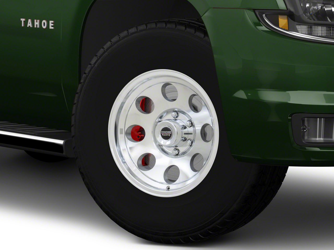 American Racing Tahoe Baja Polished 6-Lug Wheel; 17x9; -12mm Offset ...