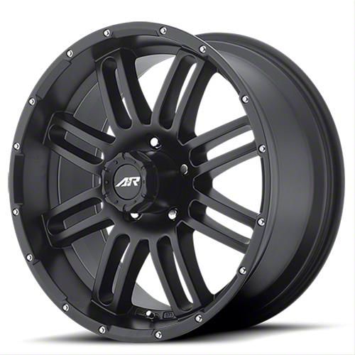 American Racing Sierra 1500 AR890 Satin Black Machined 6-Lug Wheel ...