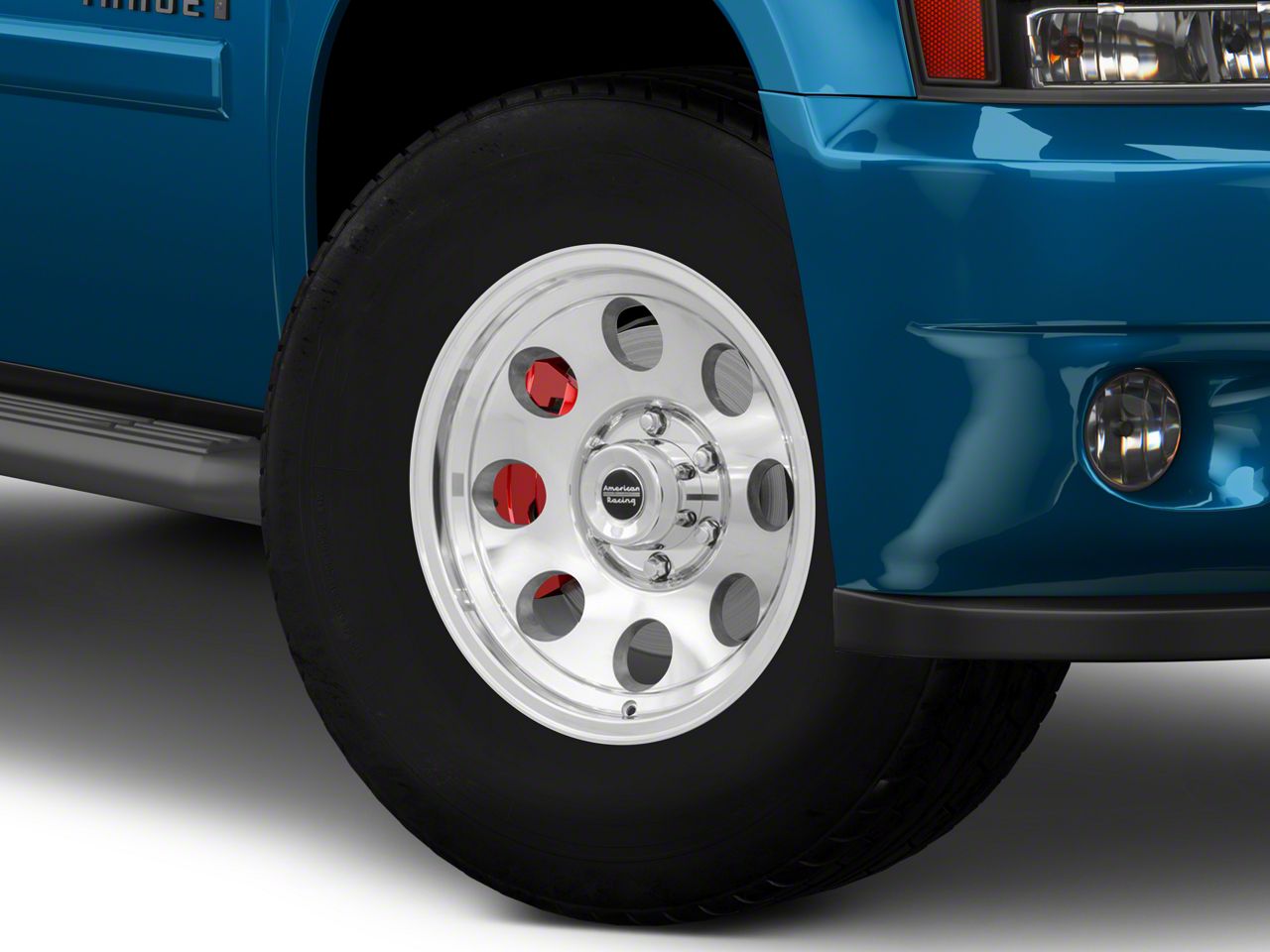 American Racing Silverado 1500 Baja Polished 6-Lug Wheel; 17x9; -12mm ...