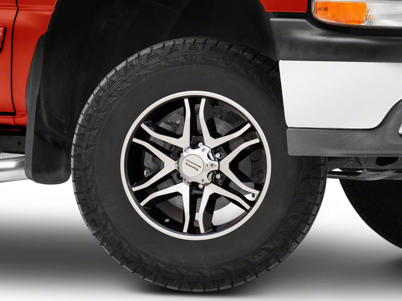 American Racing Silverado 1500 Mainline Gloss Black Machined 6-Lug ...