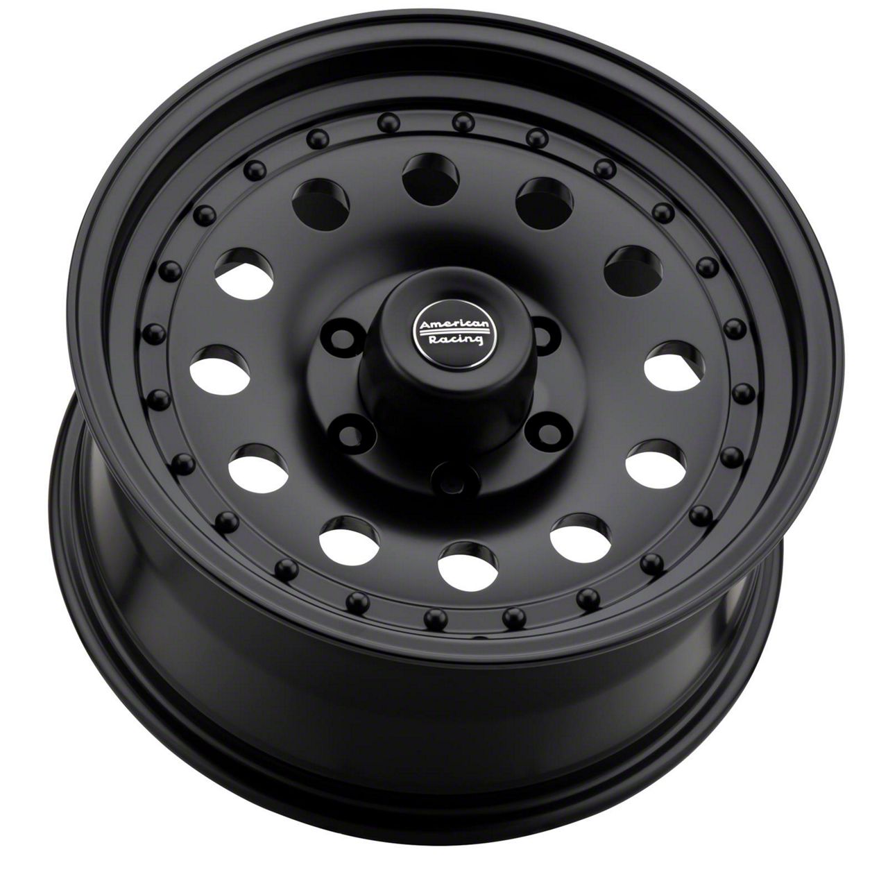 American Racing RAM 1500 AR62 Outlaw II Satin Black 5-Lug Wheel; 15x8 ...