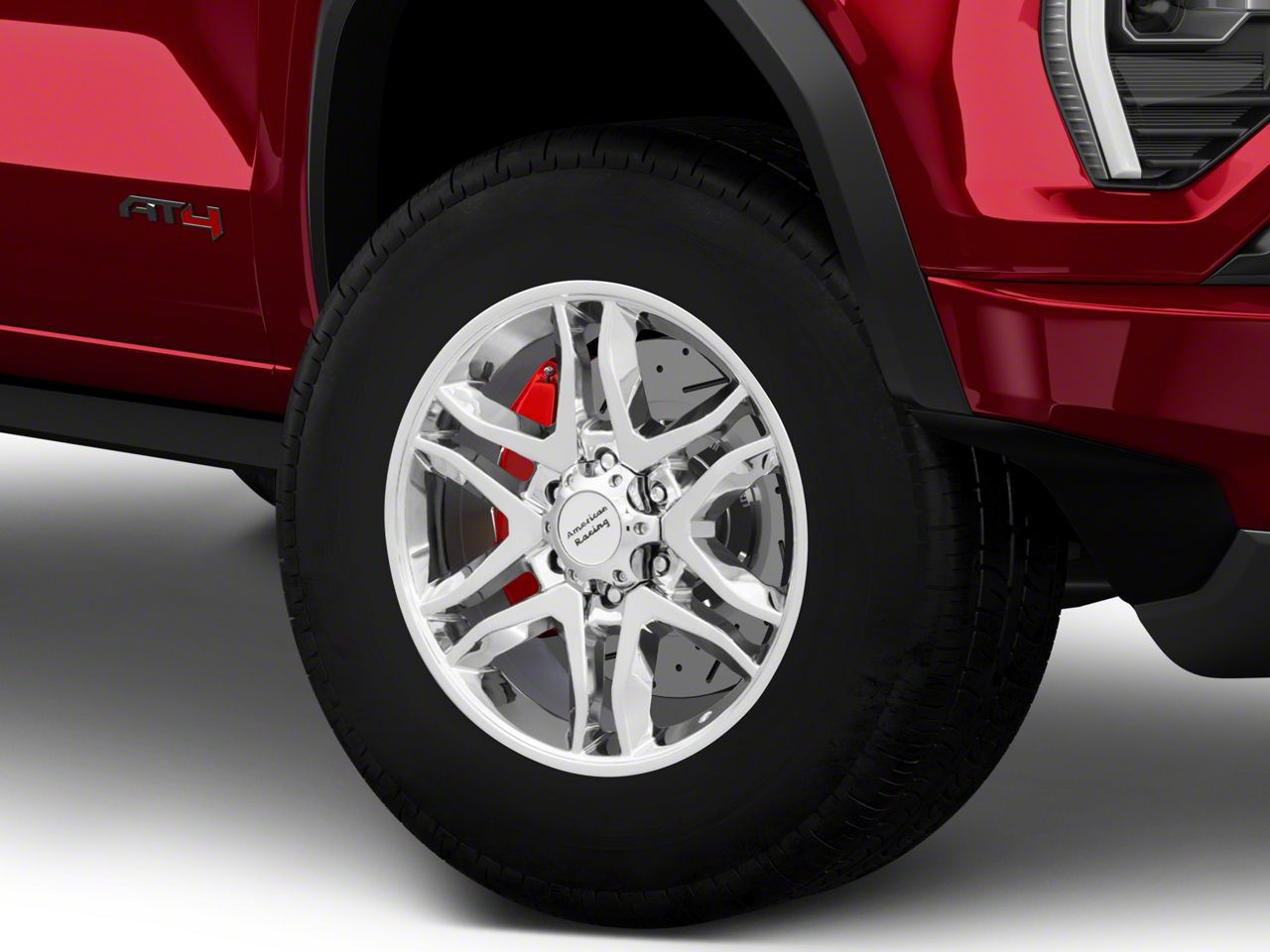 American Racing Canyon Mainline Chrome 6-Lug Wheel; 17x8; 25mm Offset ...