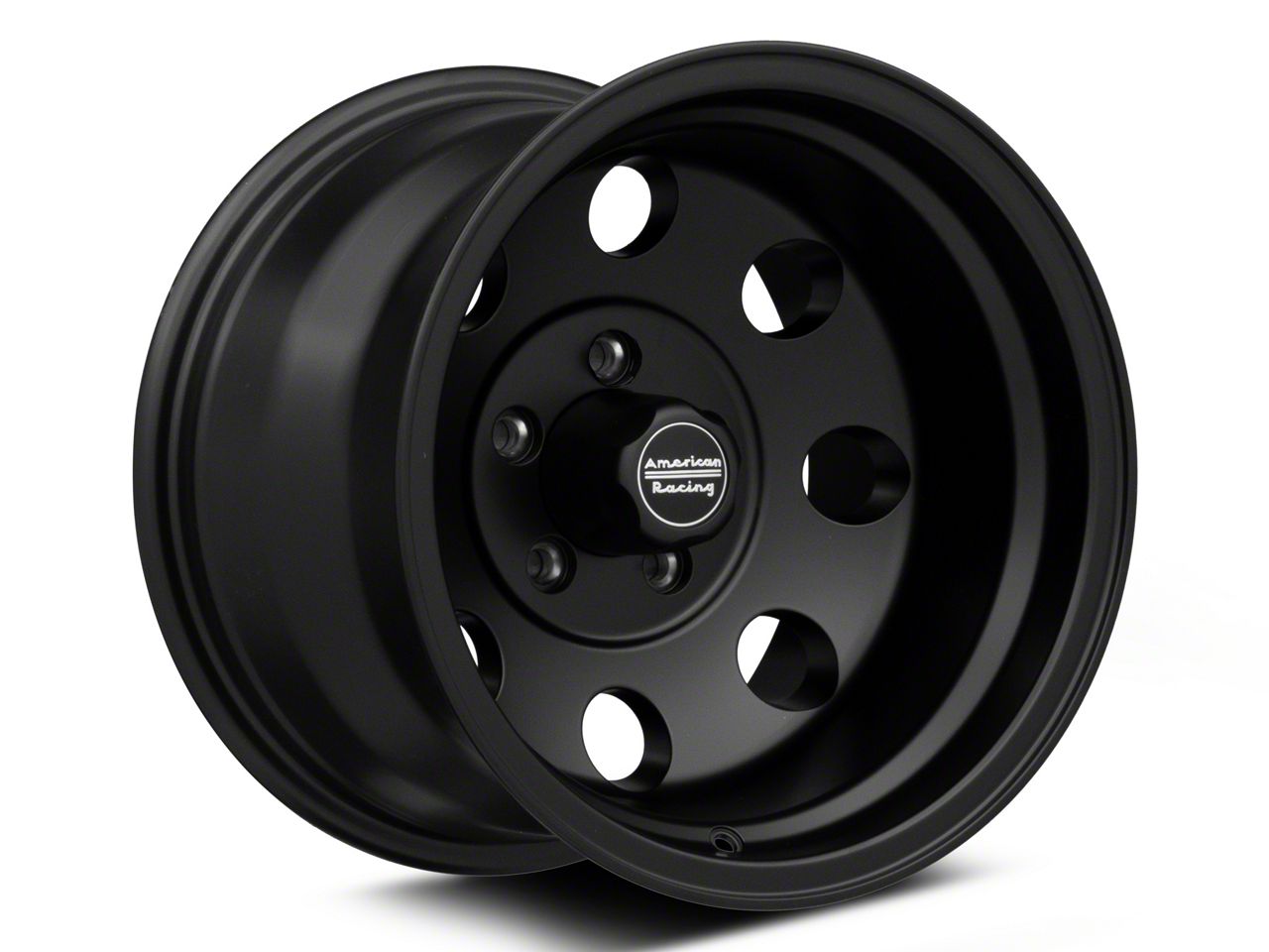 American Racing F-150 Baja Satin Black 5-Lug Wheel; 16x10; -25mm Offset ...