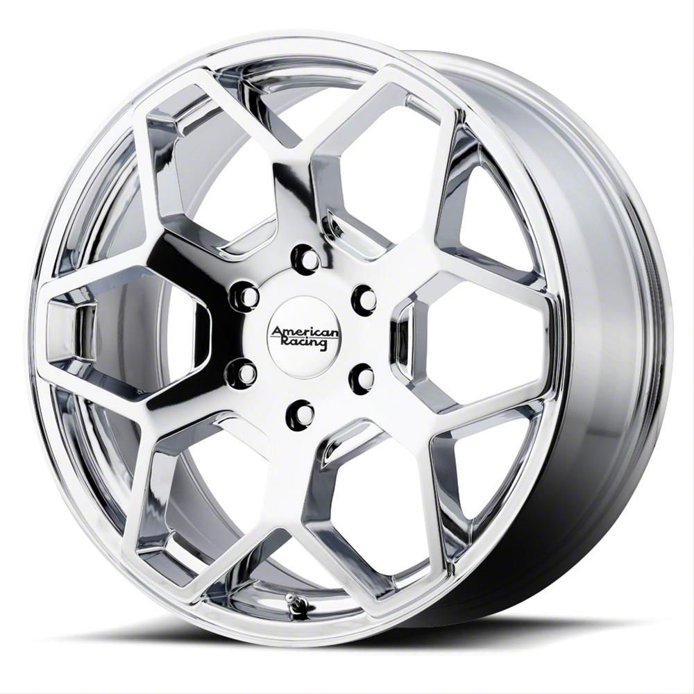American Racing Ranger AR916 Chrome 6-Lug Wheel; 22x9; 30mm Offset ...