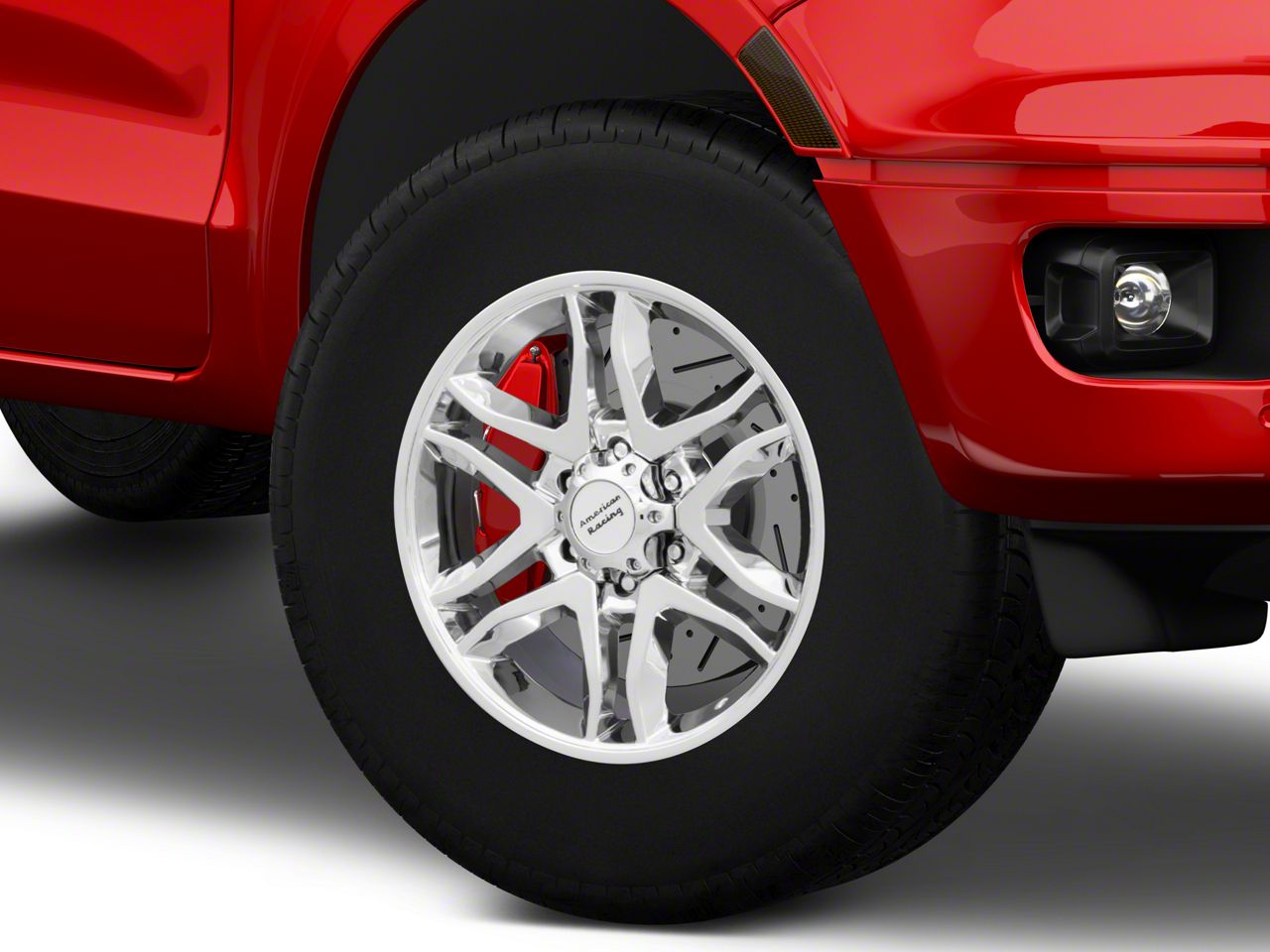 American Racing Ranger Mainline Chrome 6-Lug Wheel; 17x8; 25mm Offset ...