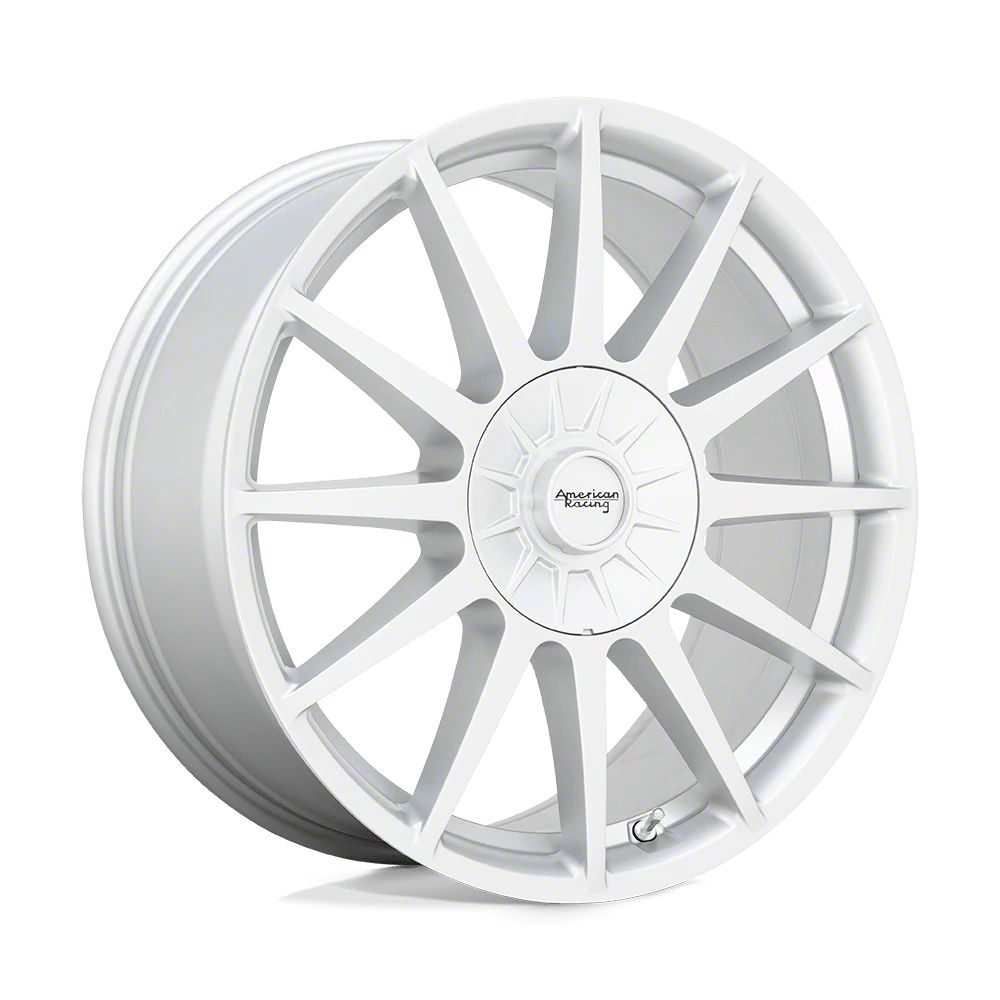 American Racing Sierra 1500 AR944 Hyper Silver 6-Lug Wheel; 18x8; 20mm ...