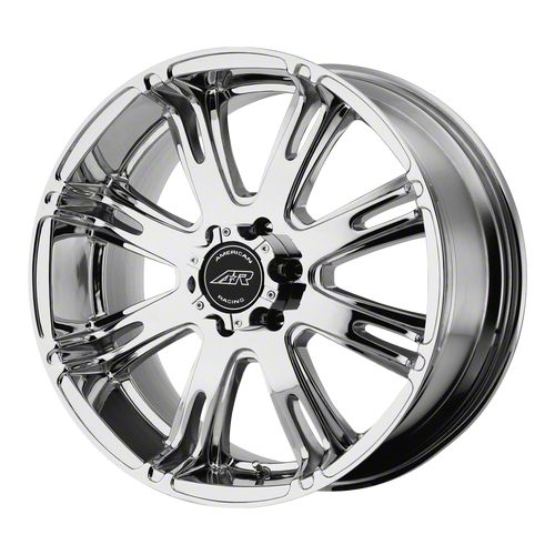 American Racing Silverado 1500 AR708 Chrome 6-Lug Wheel; 20x9; 20mm ...