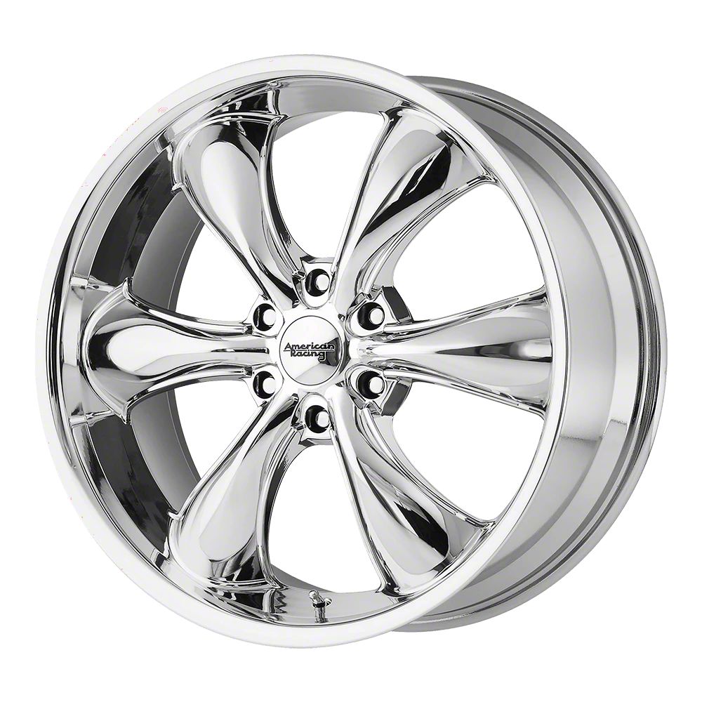 American Racing Silverado 1500 TT60 Truck Chrome 6-Lug Wheel; 18x8.5 ...