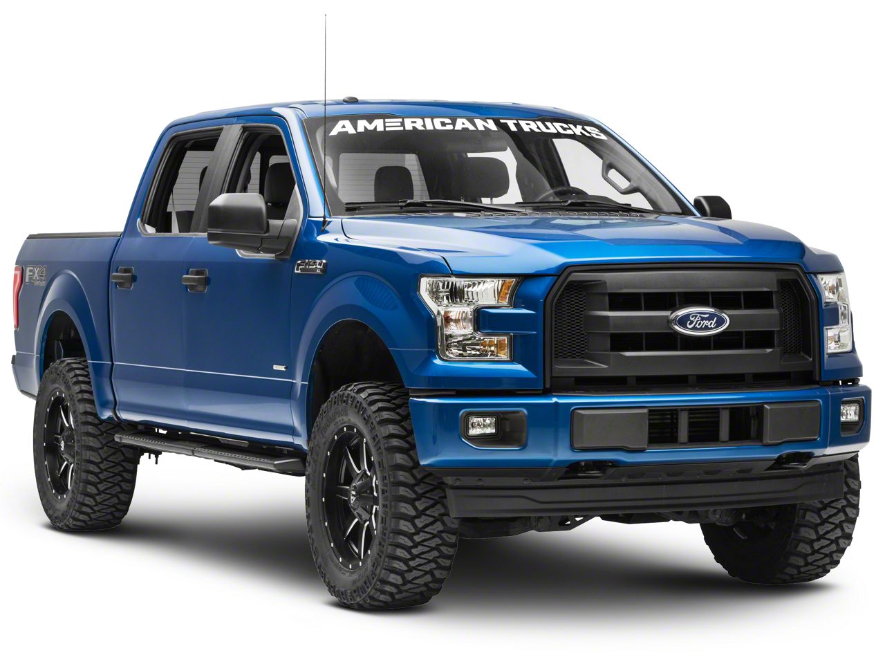 SEC10 F-150 AmericanTrucks Windshield Banner; White T540307 (97-25 F ...