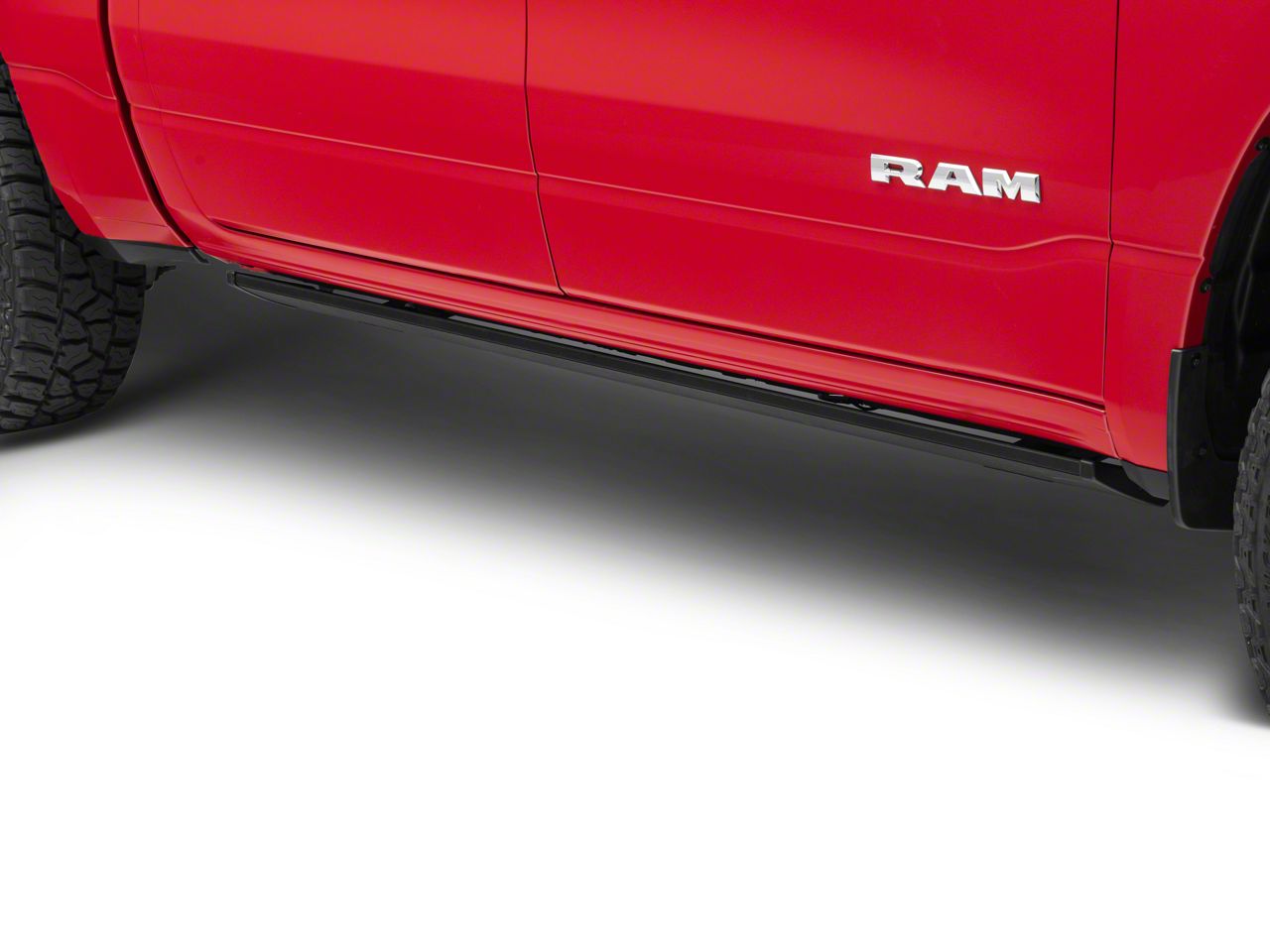 Amp Research RAM 1500 PowerStep Running Boards; Plug-n-Play 76240-01A ...