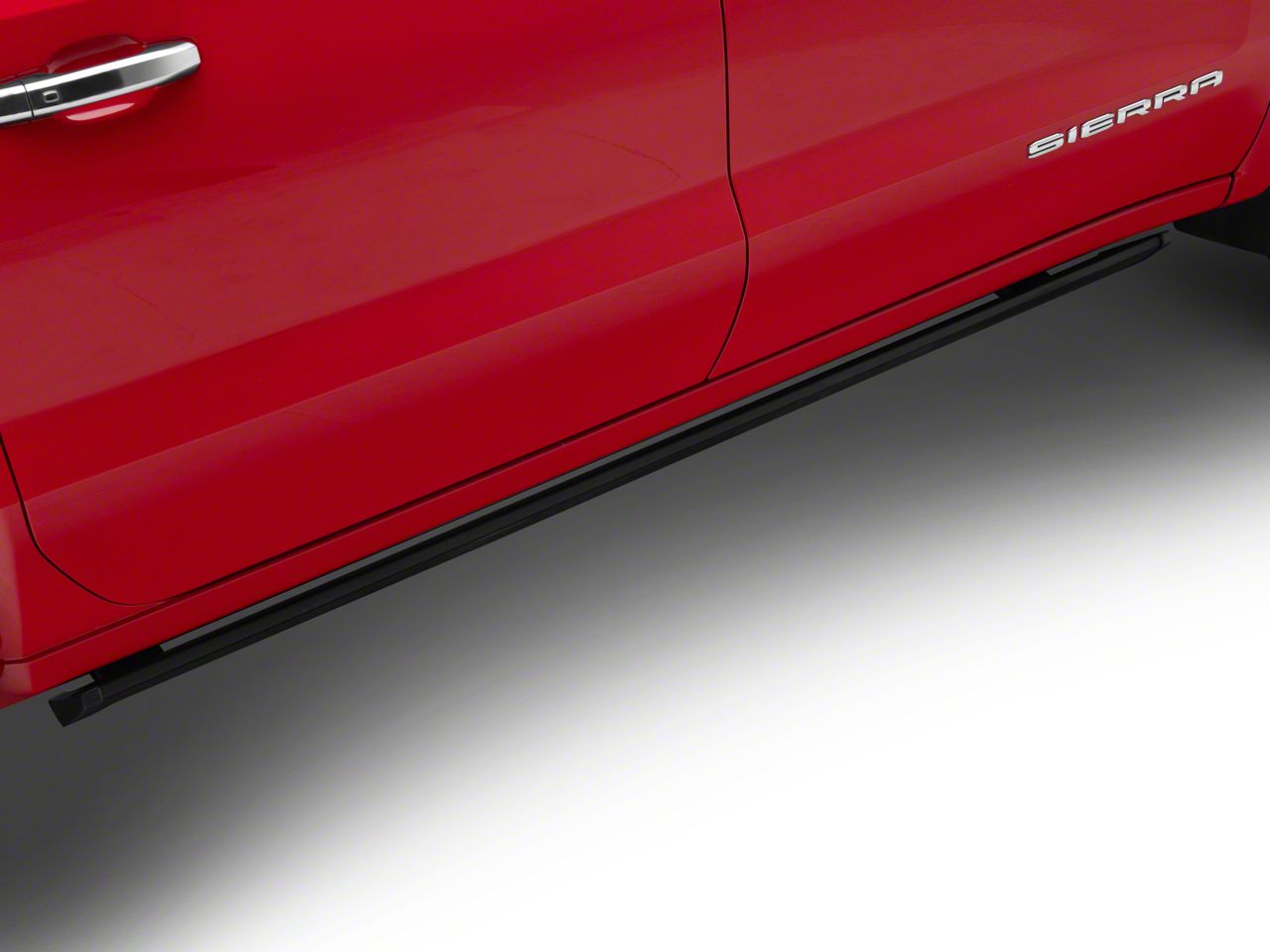 Amp Research Sierra 1500 PowerStep Running Boards; Plug-n-Play 76254 ...