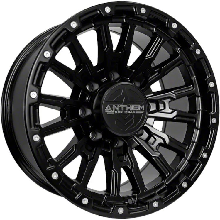 Anthem Off-Road RAM 2500 Talon Satin Black 8-Lug Wheel; 20x10; -24mm ...
