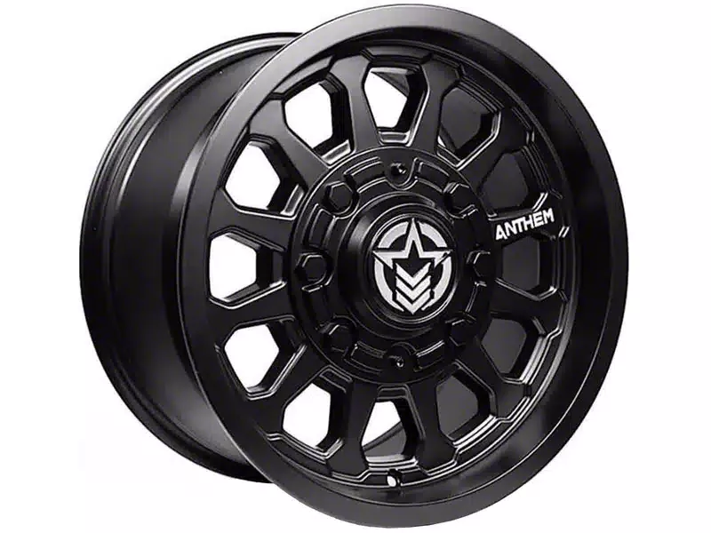Anthem Off-Road RAM 2500 Intimidator Satin Black 8-Lug Wheel; 18x9 ...