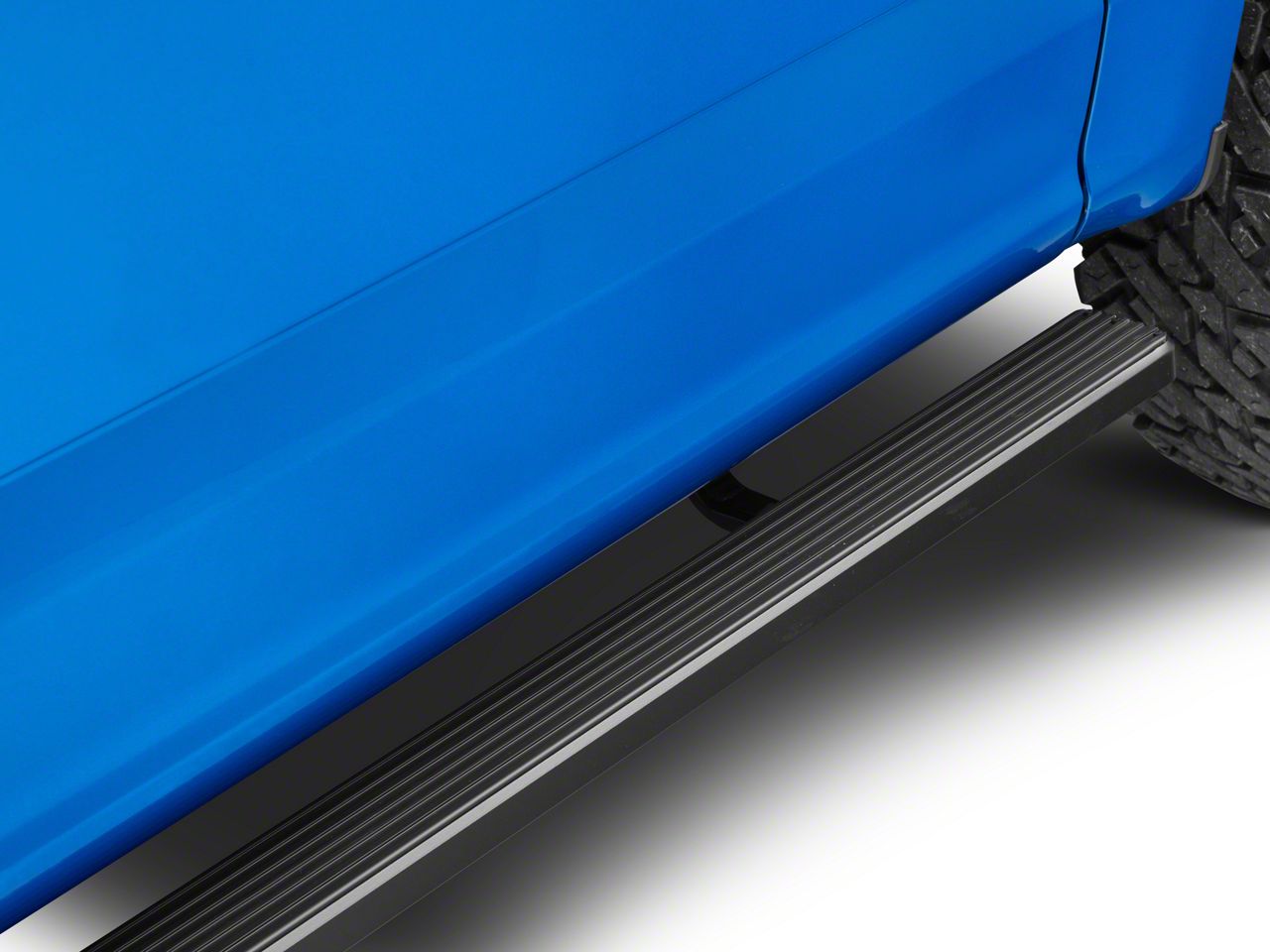 F-150 4-Inch iStep Running Boards; Black (15-23 F-150 SuperCab) - Free ...