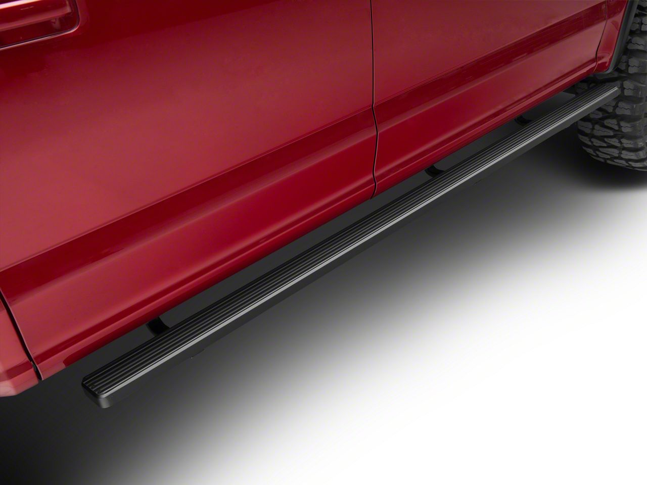 F-150 4-Inch iStep Running Boards; Black (15-23 F-150 SuperCrew) - Free ...