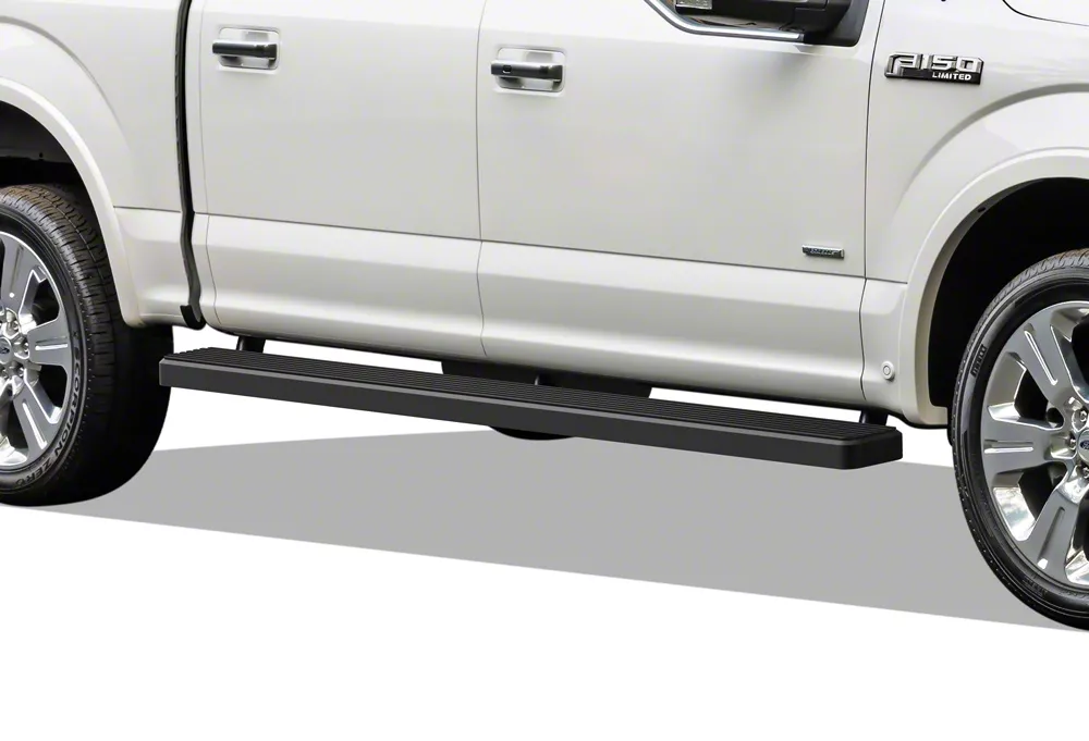 5 Inch iStep Running Boards Black 15 25 F 150 SuperCrew