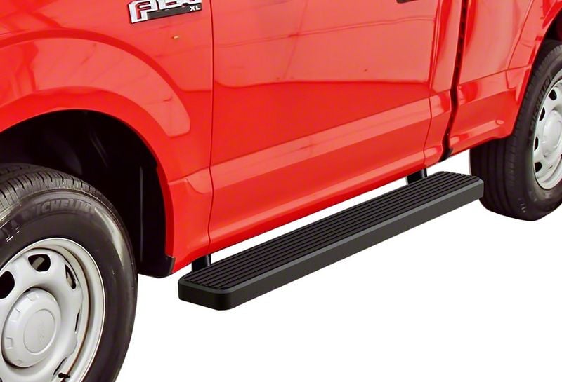 F-150 6-Inch iStep Running Boards; Black (15-25 F-150 Regular Cab ...