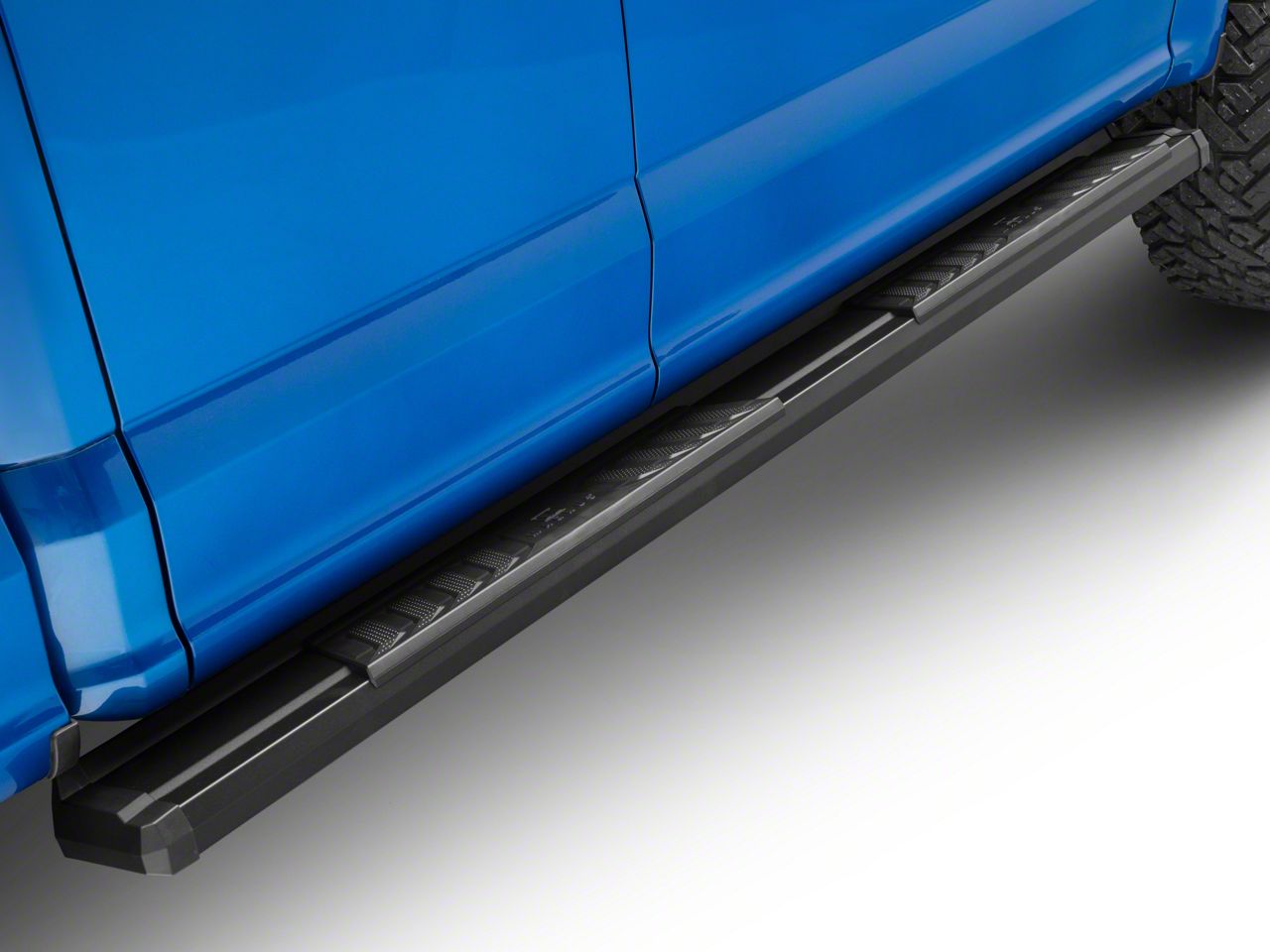 F-150 OE Style Running Boards; Black (15-25 F-150 SuperCab) - Free Shipping