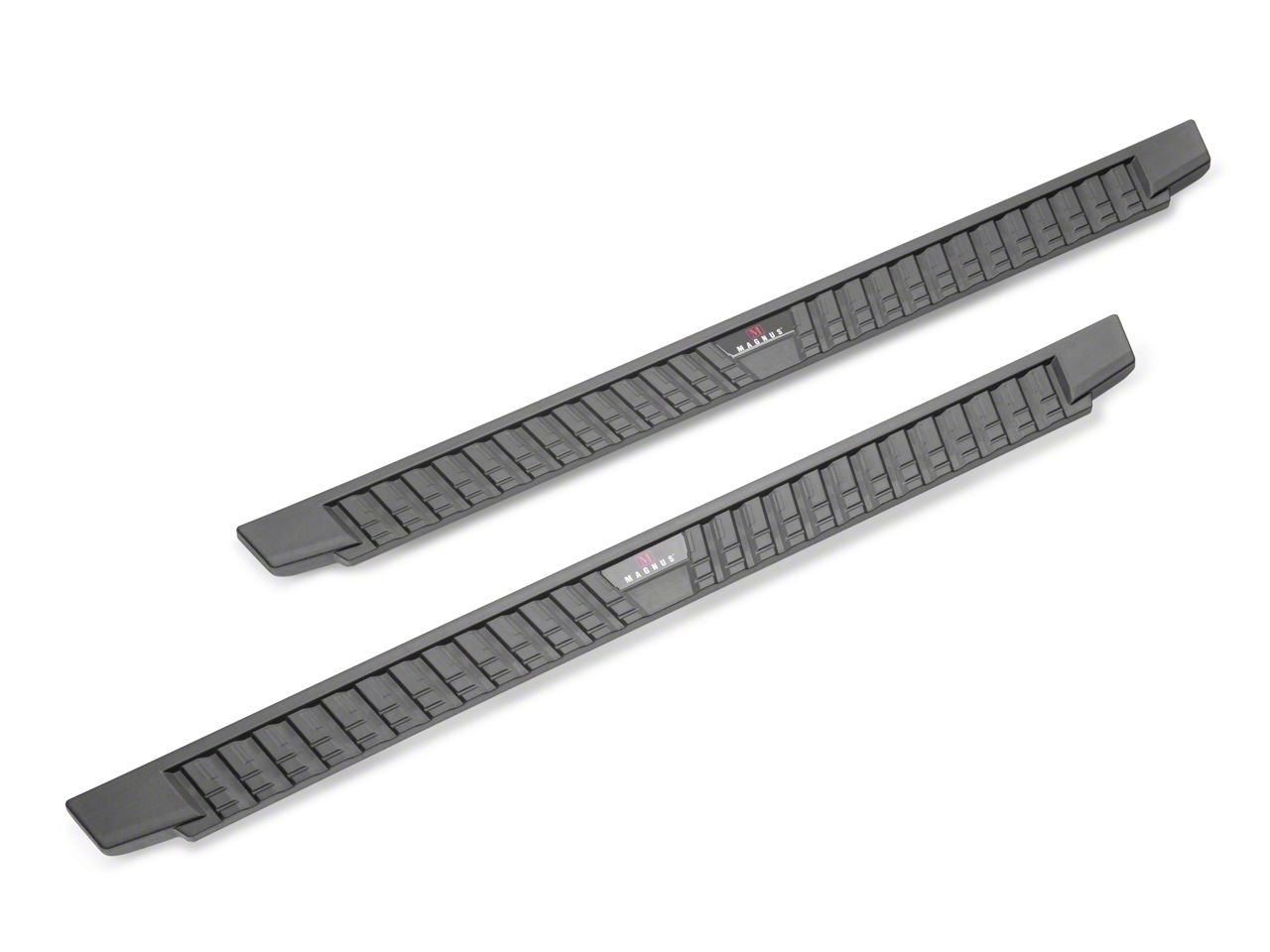 F-150 T-Style Running Boards; Black (15-24 F-150 SuperCrew) - Free Shipping