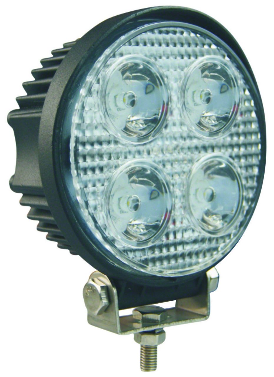 A.R.E. RAM 2500 Rival LED Round Work Light; Aluminum Housing 23705 ...