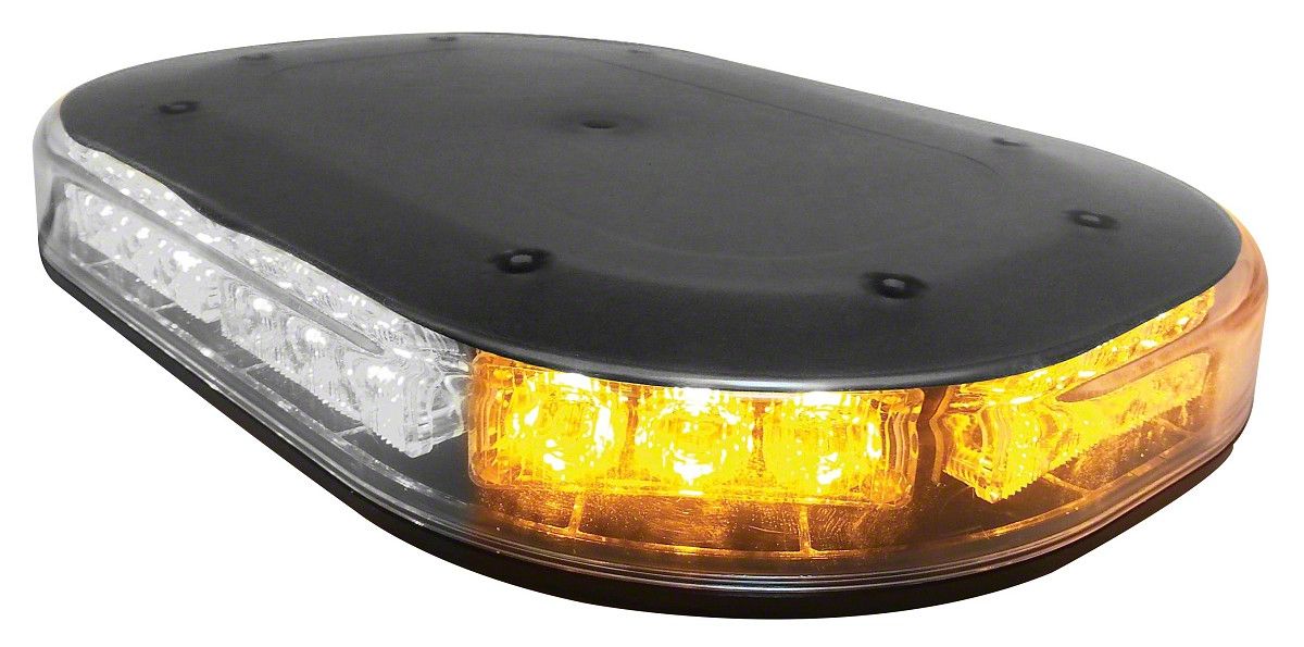 A.R.E. Ranger Rival LED Stroke Beacon Lights; Magnetic Mount 23705 ...